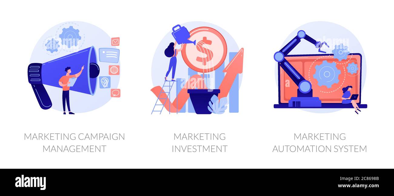 Marketing campaign vector concept metaphors Stock Vector Image & Art ...