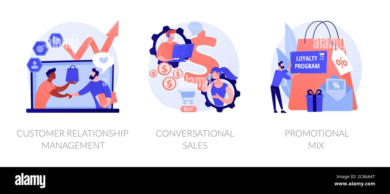 Selling techniques vector concept metaphors Stock Vector Image & Art ...