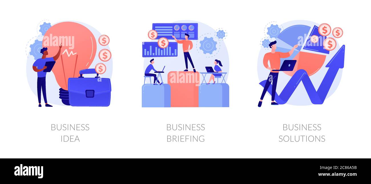 Small business launcher vector concept metaphors Stock Vector Image ...