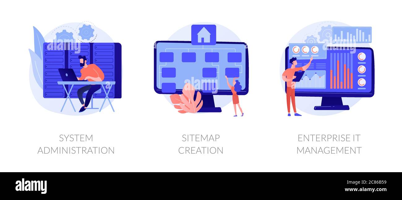 Web administration vector concept metaphors Stock Vector Image & Art ...