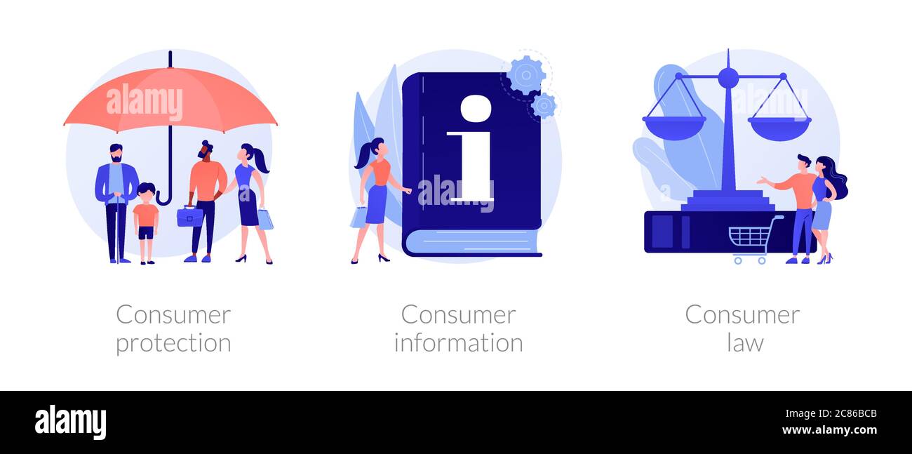 Consumer protection vector concept metaphors Stock Vector Image & Art ...