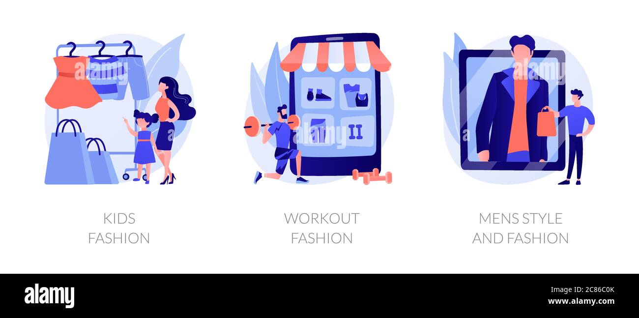 Fashion types vector concept metaphors Stock Vector Image & Art - Alamy