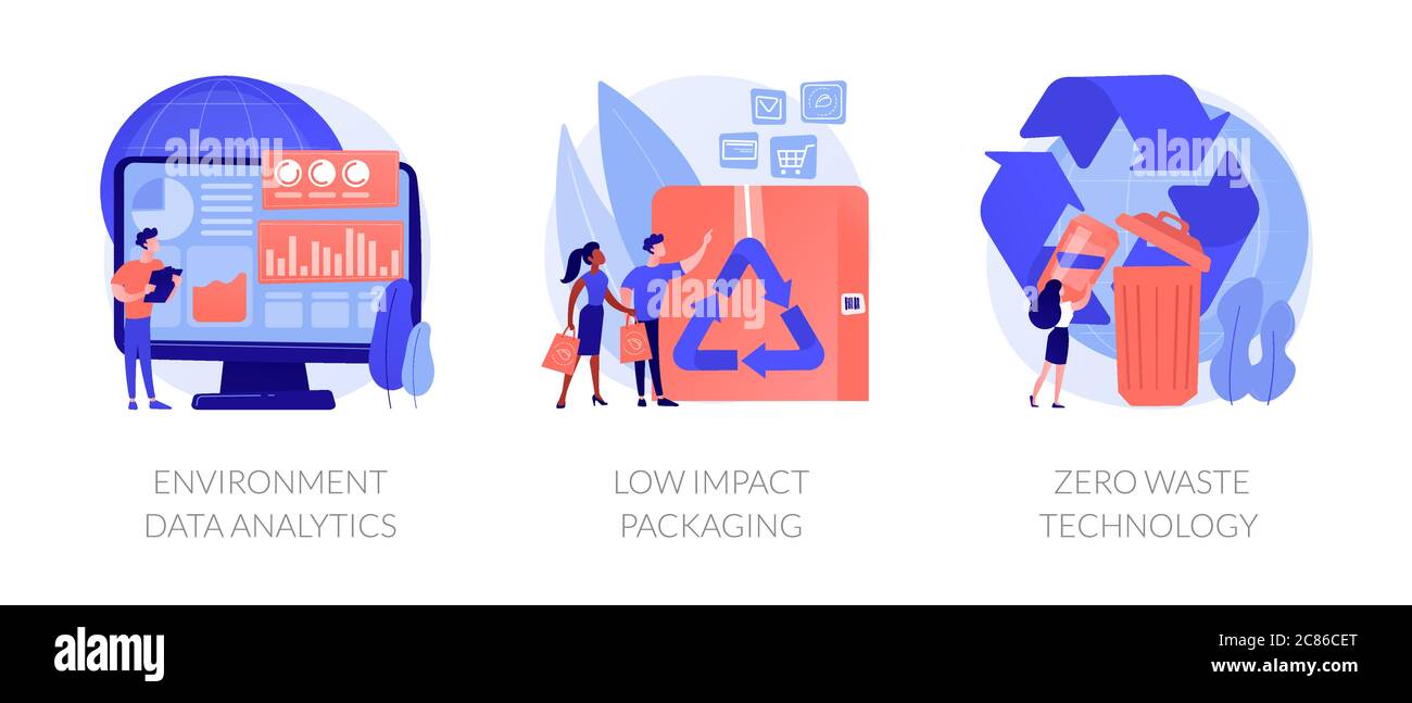 Big data eco technology vector concept metaphors Stock Vector Image & Art - Alamy