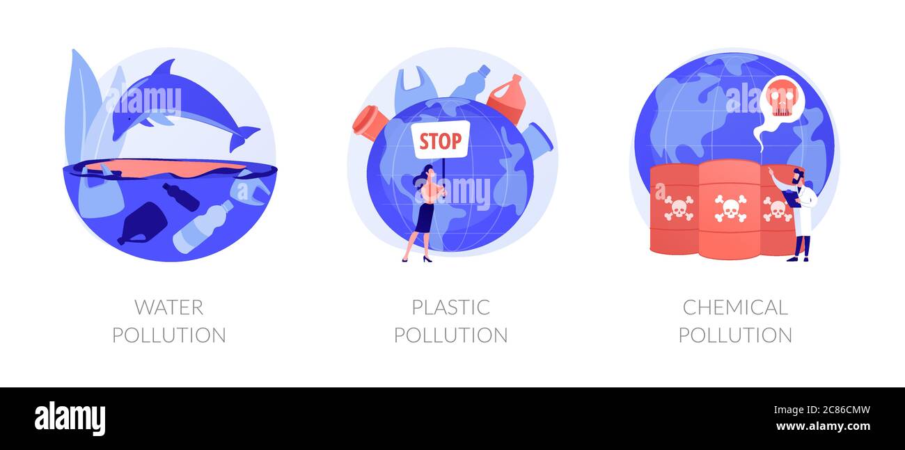 World contamination vector concept metaphors Stock Vector Image & Art ...