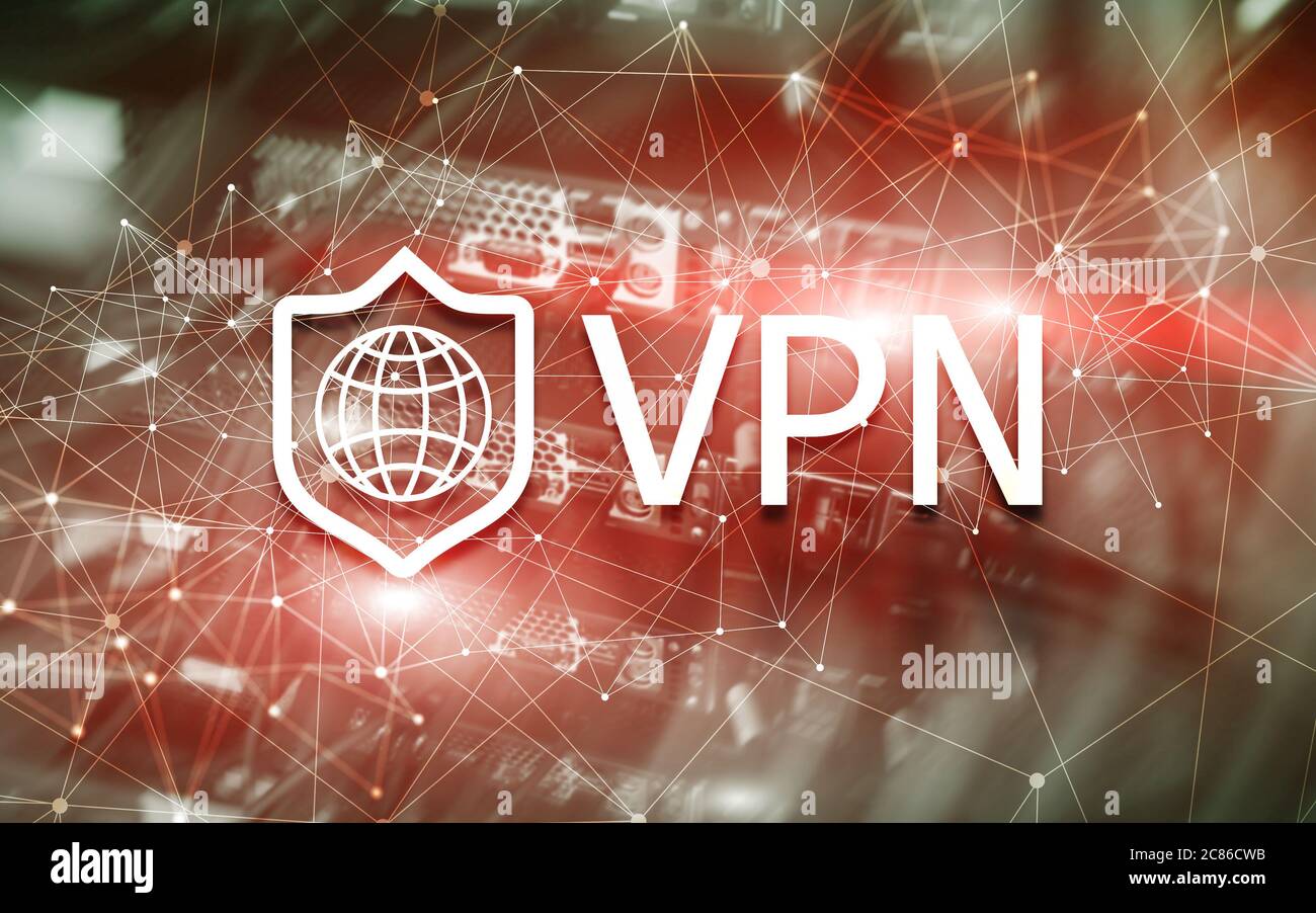Virtual private network VPN. New technology concept 2020 Stock Photo ...