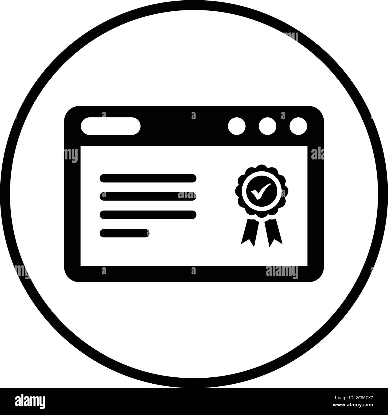 Web page Quality icon. Beautiful, meticulously designed icon. Well ...