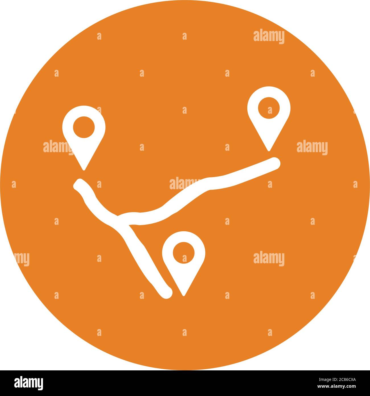 Location optimization icon. Beautiful, meticulously designed icon. Well ...