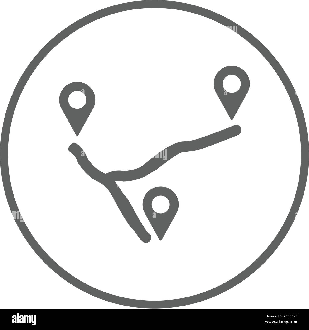 Location optimization icon. Beautiful, meticulously designed icon. Well ...