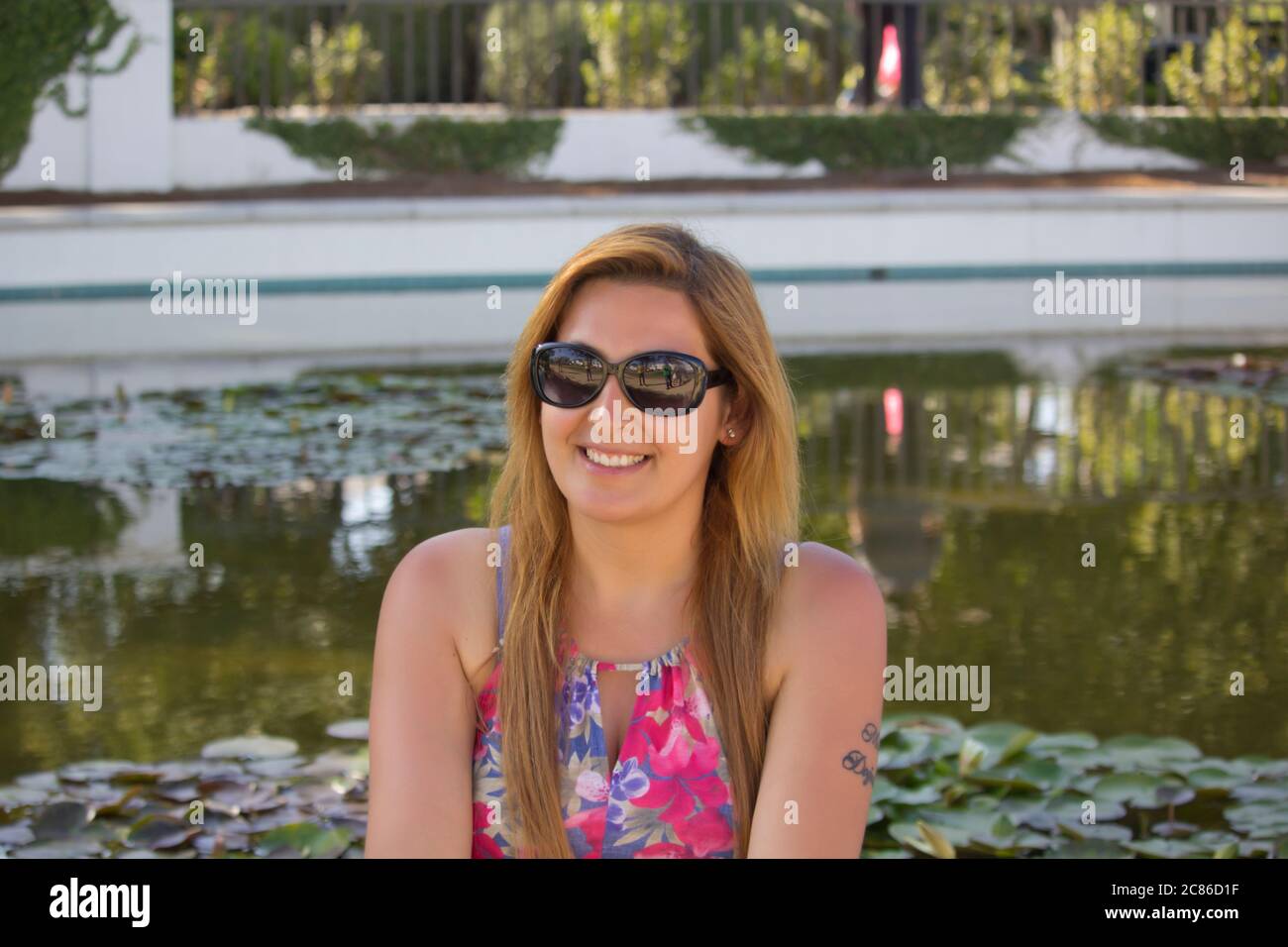 Beautiful young woman in Los Angeles ,California USA Stock Photo - Alamy