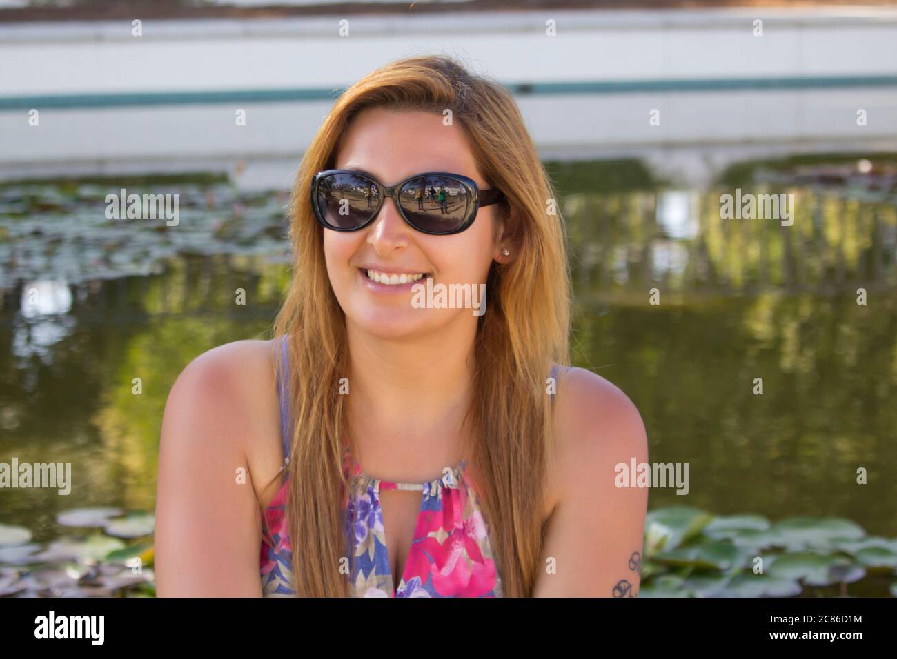 Beautiful young woman in Los Angeles ,California USA Stock Photo - Alamy