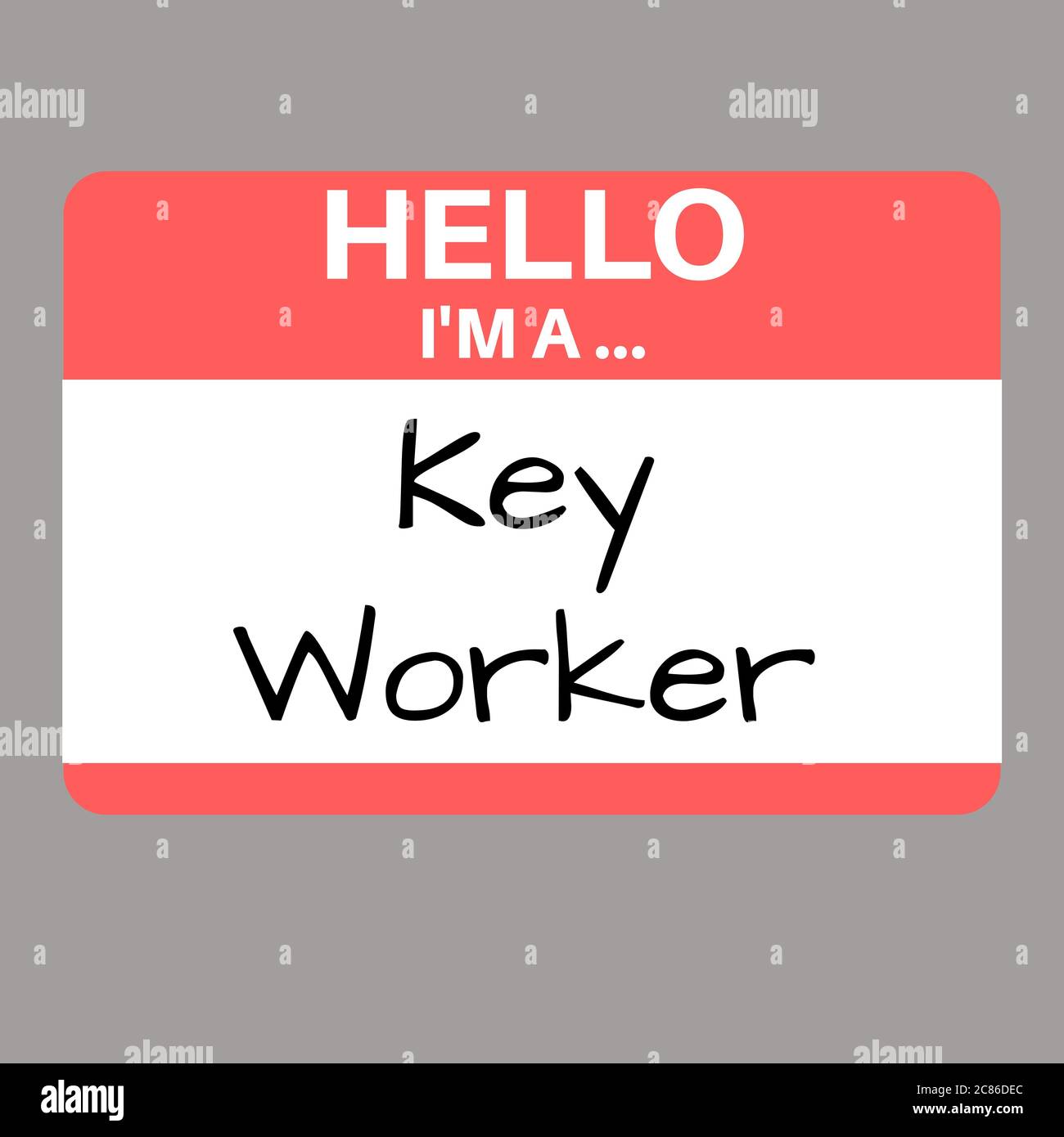 Nhs name badge hi-res stock photography and images - Alamy