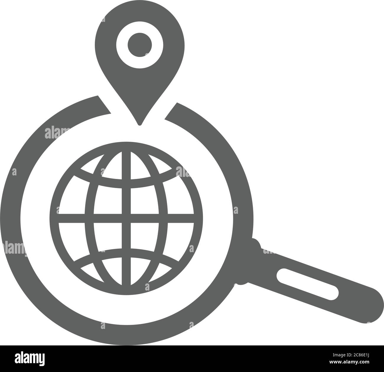 Location searching icon. Beautiful, meticulously designed icon. Well ...