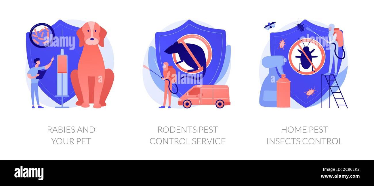 Parasite protection vector concept metaphors Stock Vector Image & Art ...