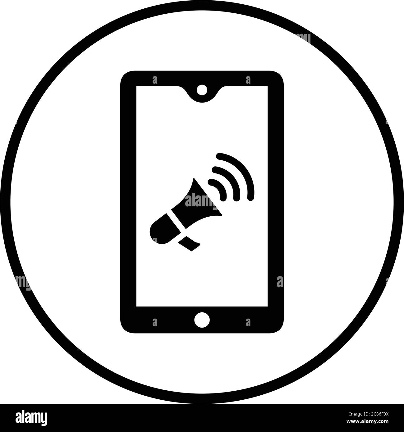 Mobile Marketing icon. Beautiful, meticulously designed icon. Well ...