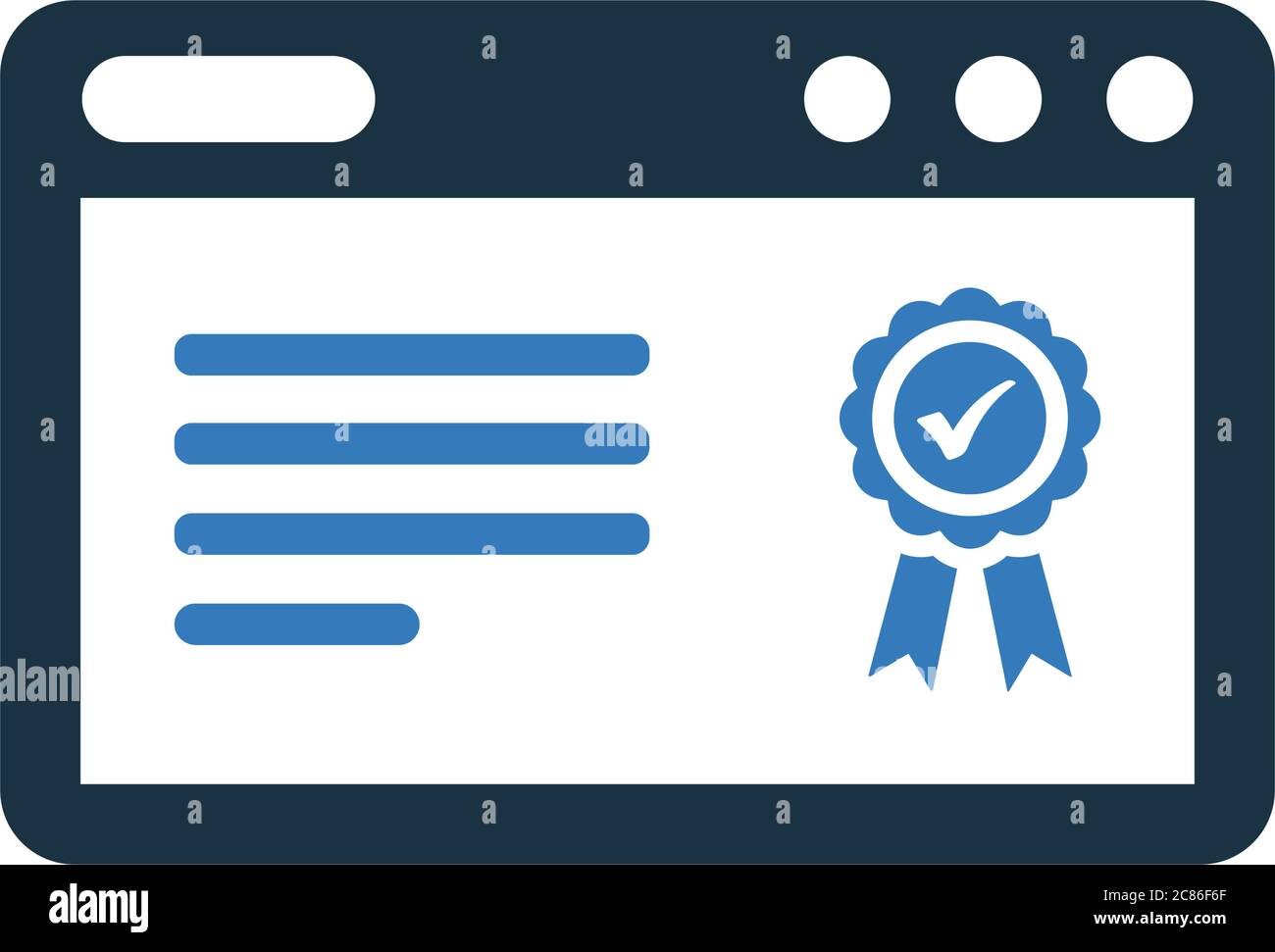 Web page Quality icon. Beautiful, meticulously designed icon. Well ...