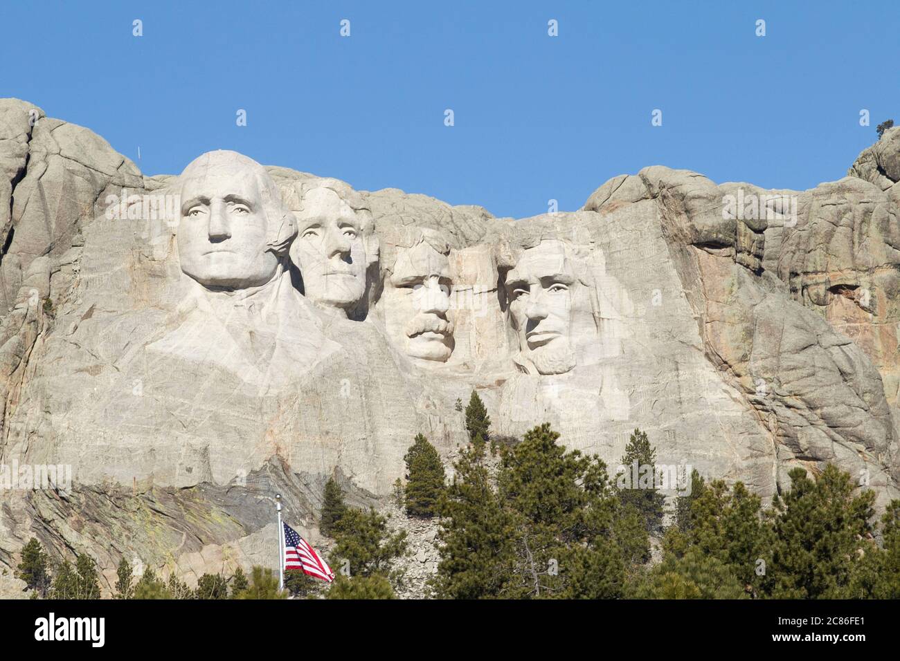 Mount Rushmore in South Dakota Stock Photo - Alamy