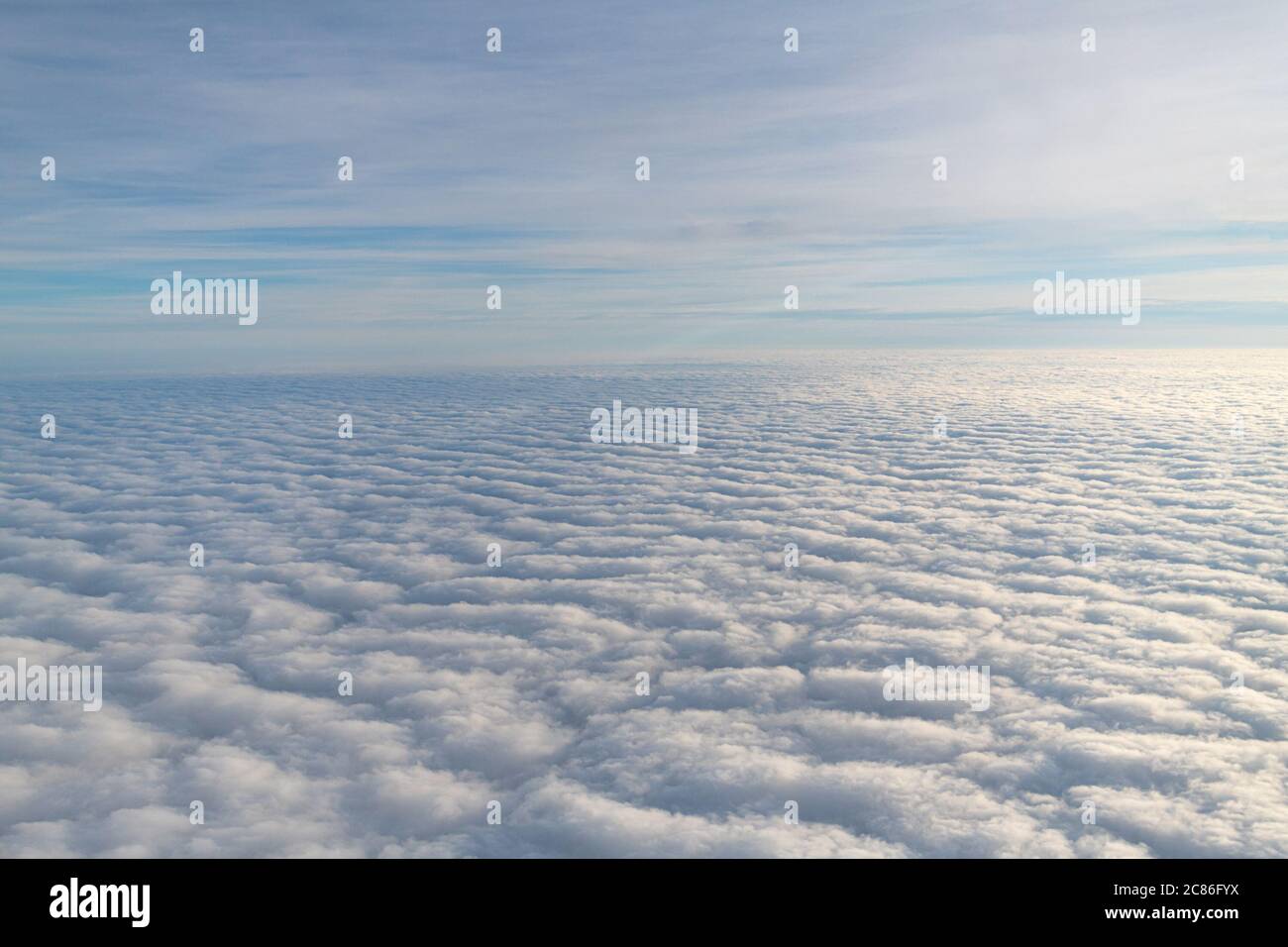 Top view of overcast clouds from aerial view Stock Photo - Alamy