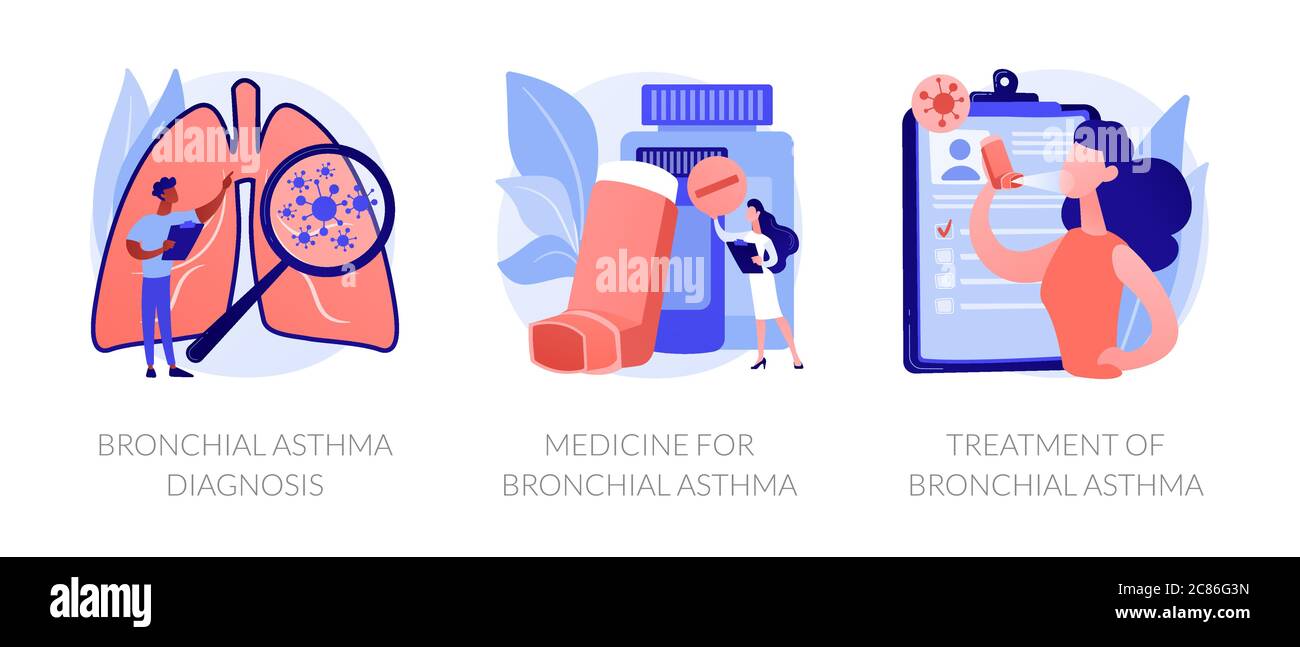 Asthma drawing hi-res stock photography and images - Alamy