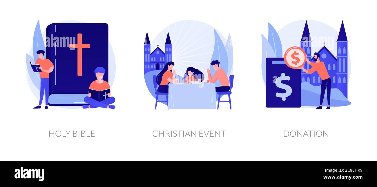 Christian donation Stock Vector Images - Alamy