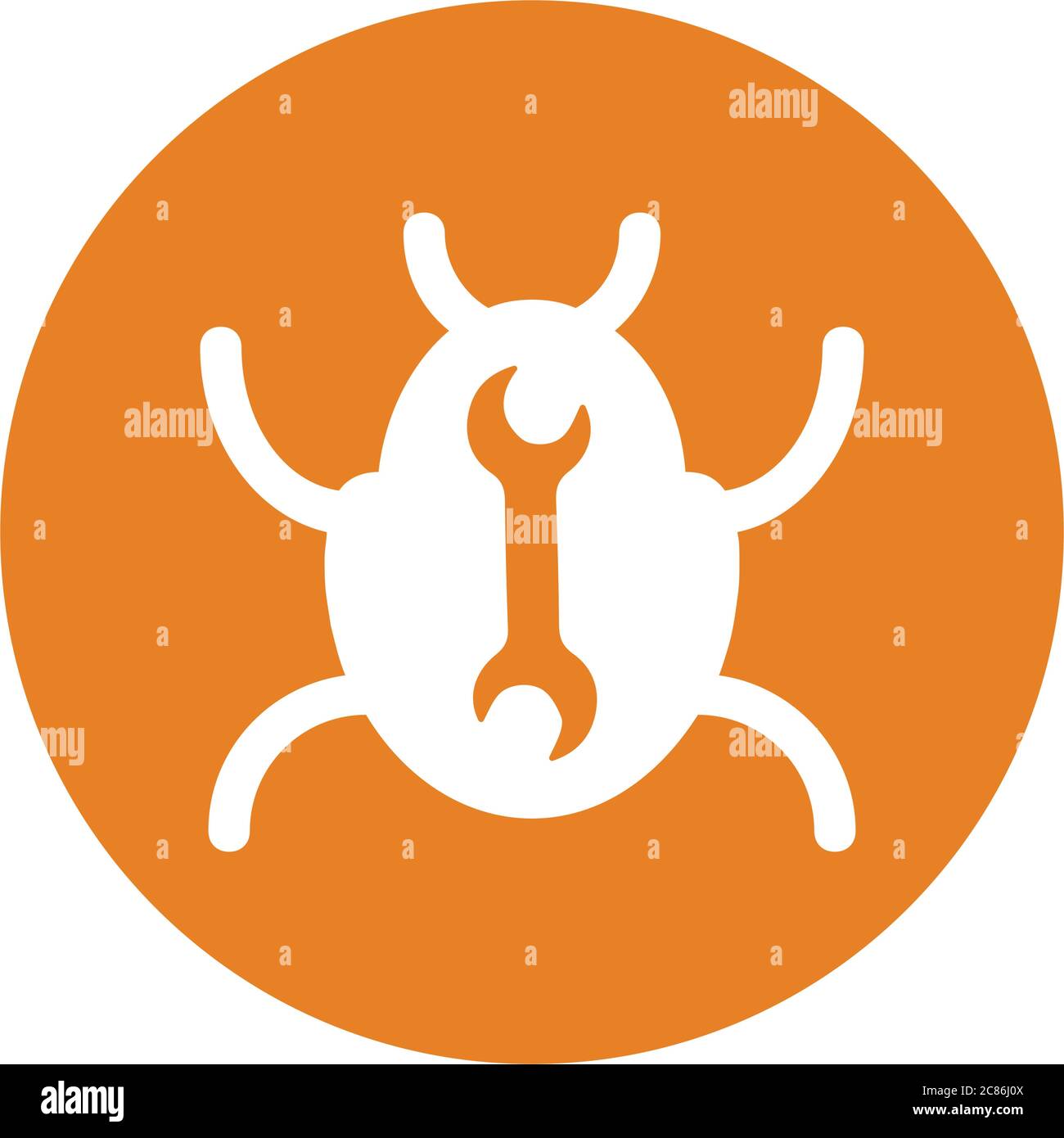 Bug Fixing icon. Beautiful design and fully editable vector for ...