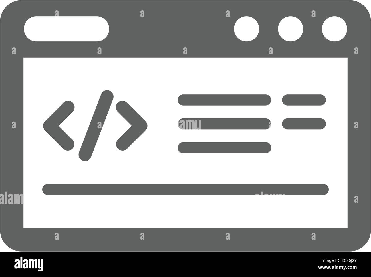 Code Optimization Coding Icon Beautiful Design And Fully Editable 8233