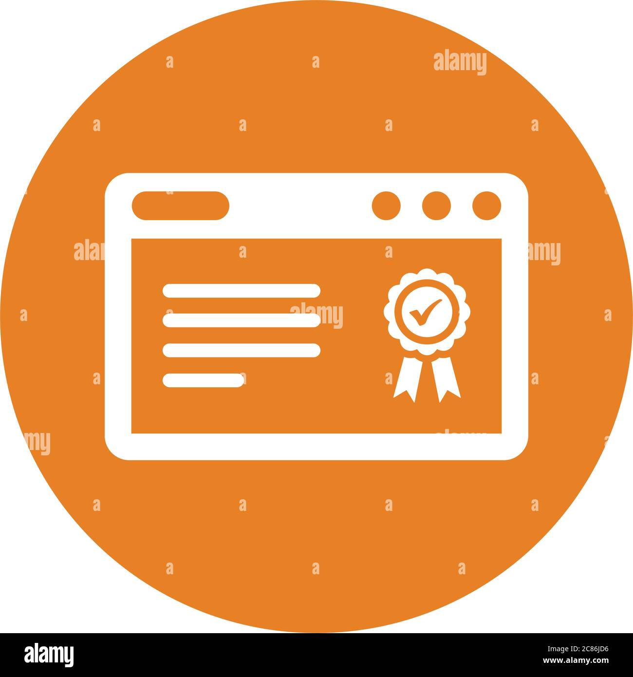 Web page Quality icon. Beautiful, meticulously designed icon. Well ...