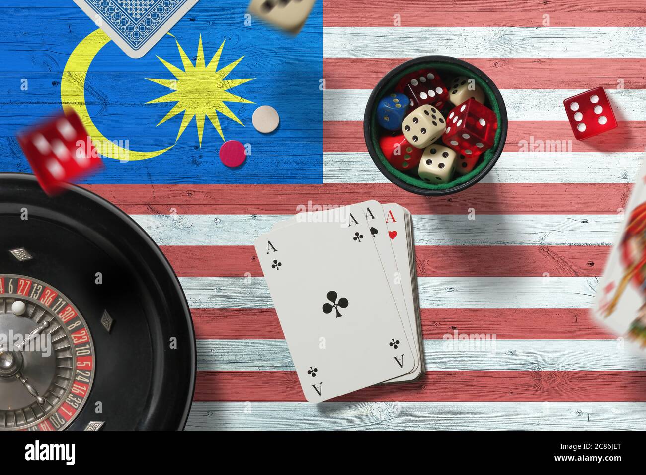 Malaysia flag hand heart hi-res stock photography and images - Alamy