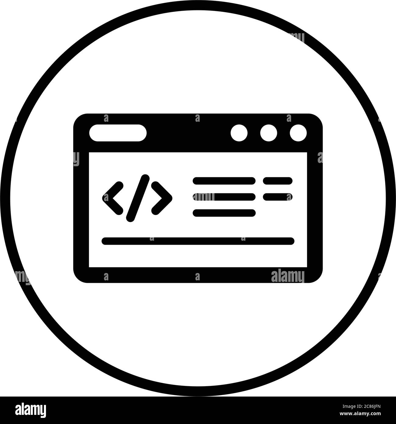 Code optimization, coding icon. Beautiful design and fully editable vector for commercial, print ...