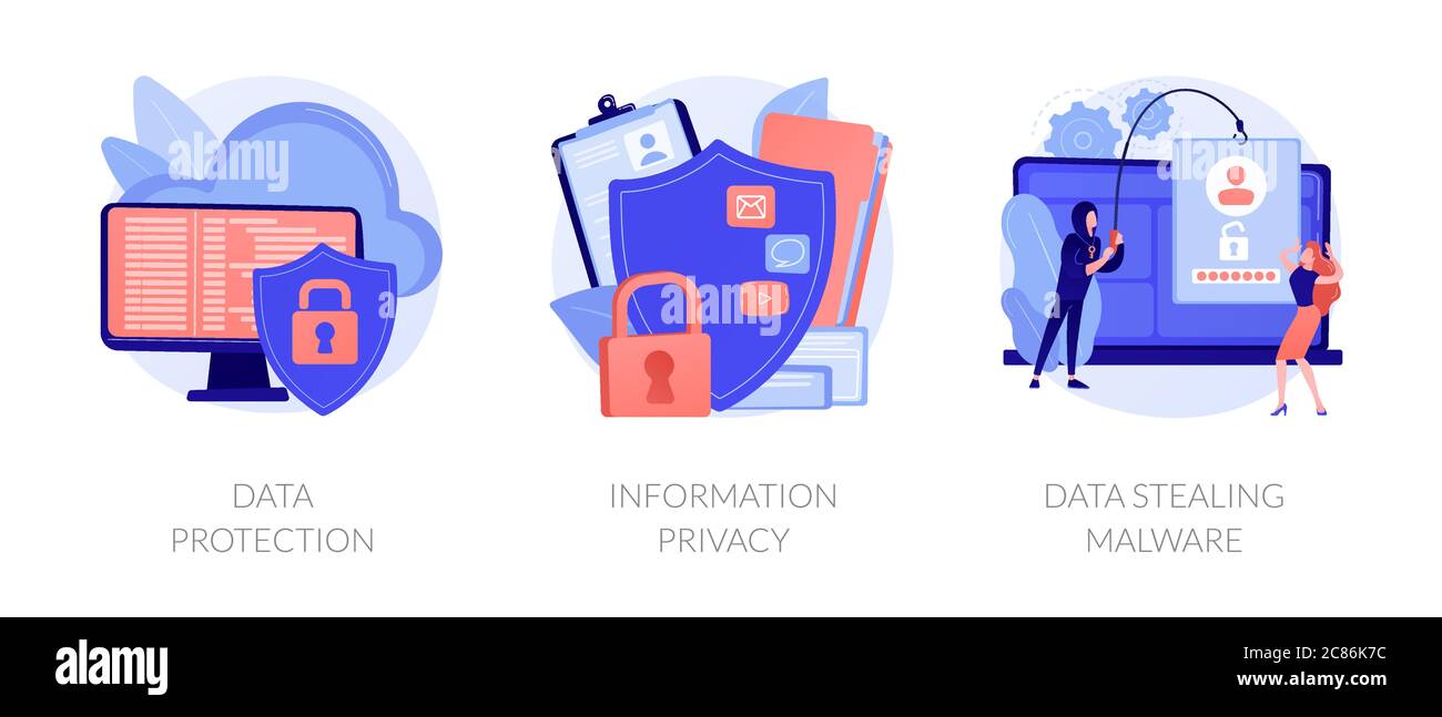 Information safety vector concept metaphors Stock Vector Image & Art ...