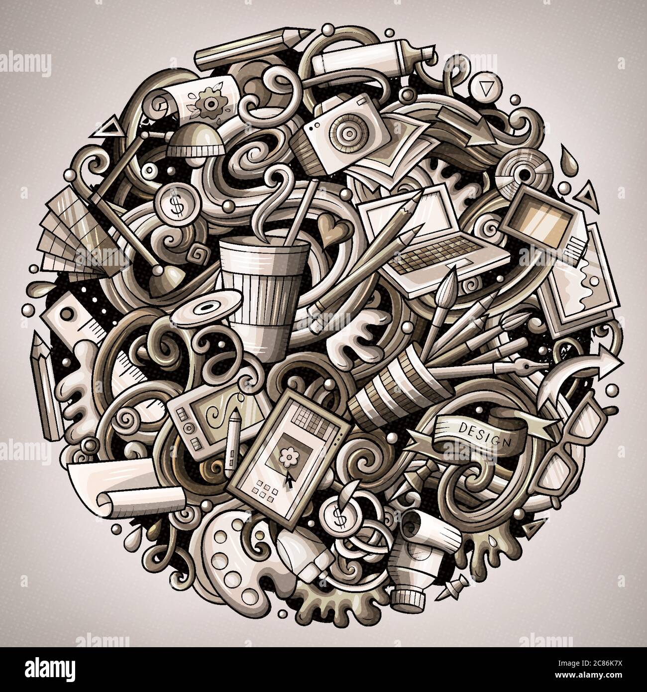 Composition computer mouse computer mouse Stock Vector Images - Alamy