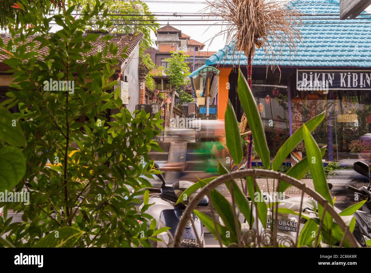 Ubud streets hi-res stock photography and images - Alamy