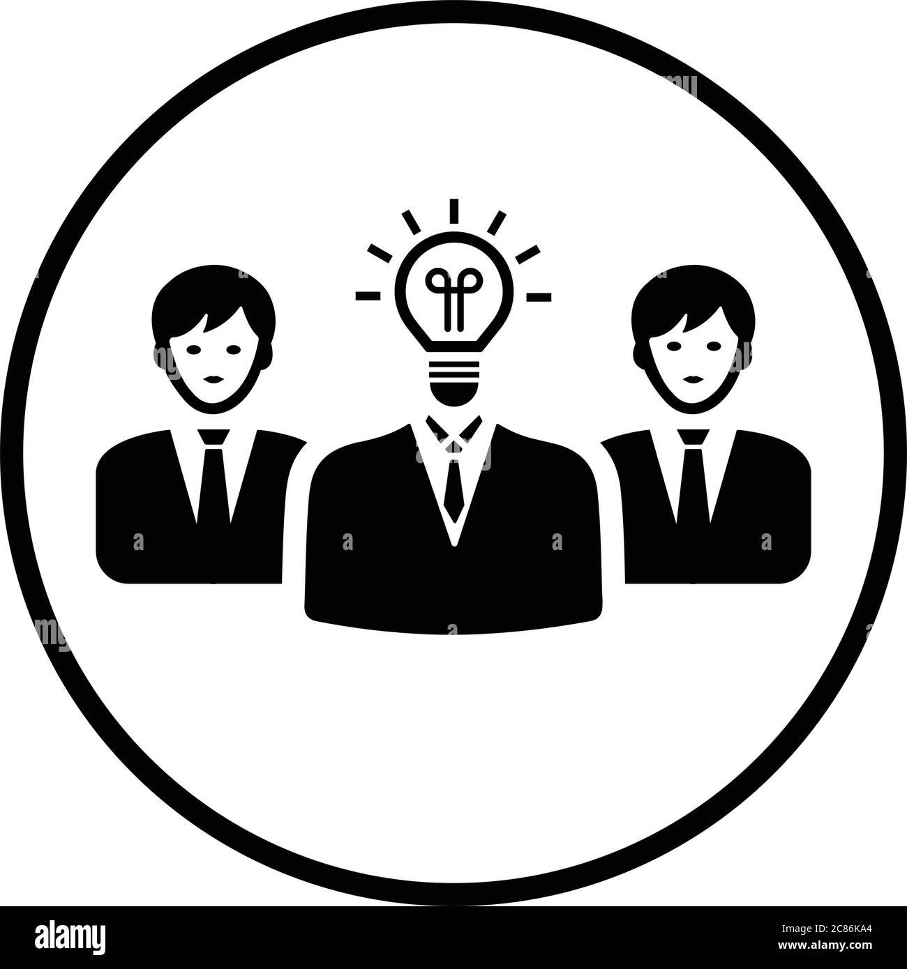 Business idea, brainstorming icon. Beautiful design and fully editable ...