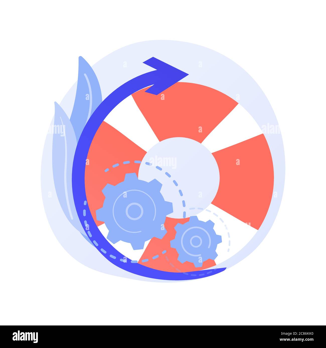 Business support vector concept metaphor Stock Vector Image & Art - Alamy