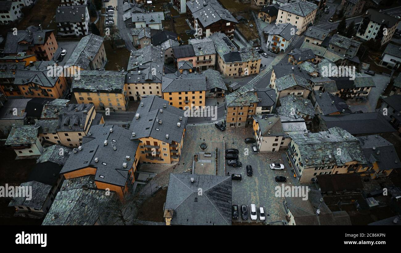 Panorama - Valle Spluga Stock Photo - Alamy