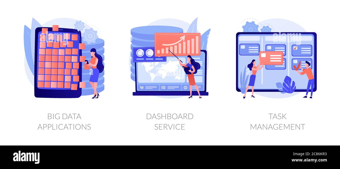 Big data analysis and tools vector concept metaphors Stock Vector Image & Art - Alamy