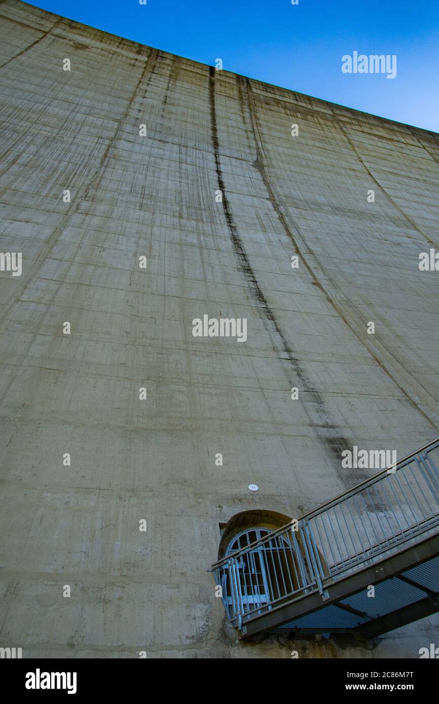 The Dam - Val di Lei Stock Photo - Alamy