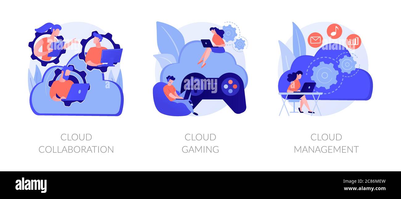 Cloud computing vector concept metaphors Stock Vector Image & Art - Alamy