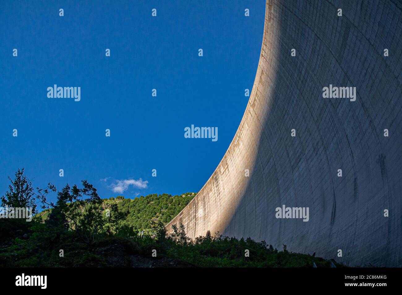The Dam - Val di Lei Stock Photo - Alamy