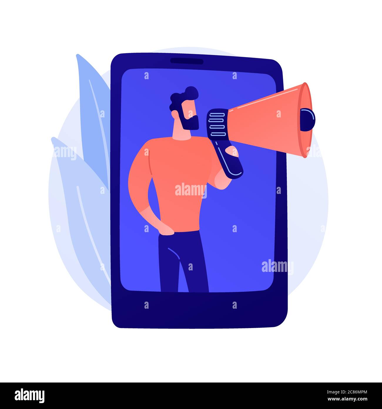 Notification icon vector female Cut Out Stock Images & Pictures - Alamy