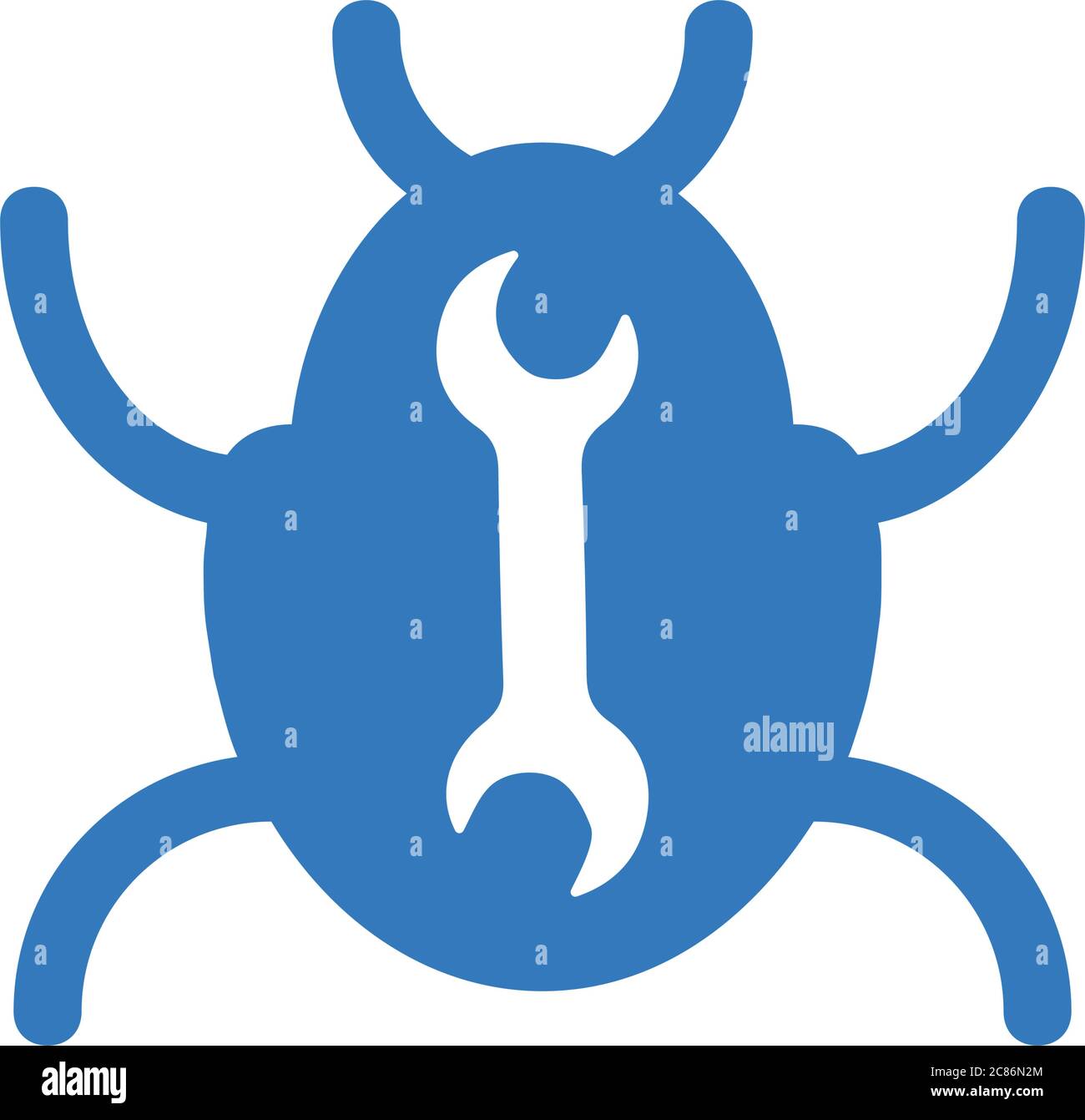 Bug Fixing icon. Beautiful design and fully editable vector for ...