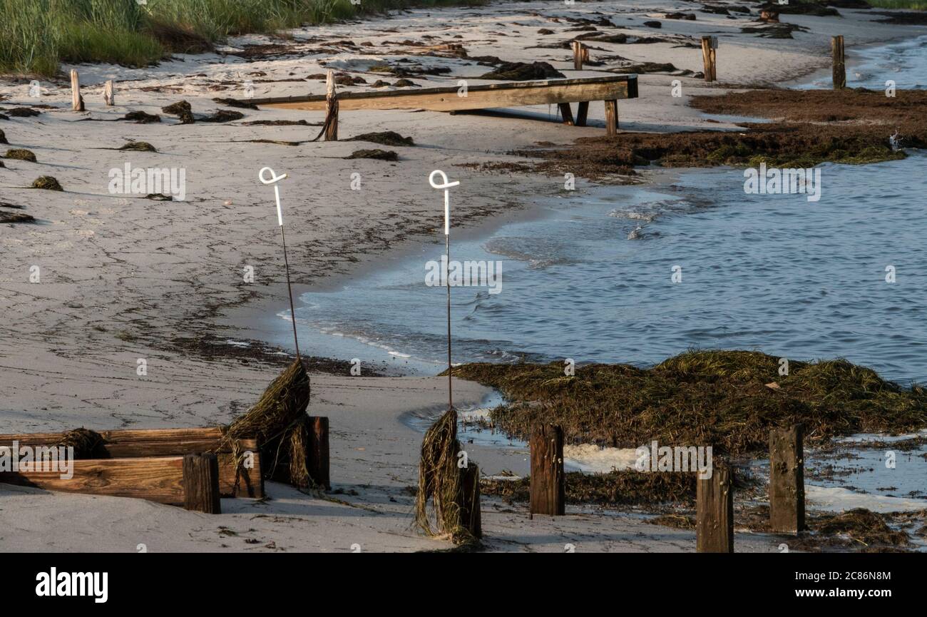 Empty beach scene hi-res stock photography and images - Alamy