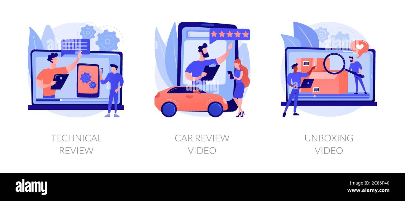 Video content types vector concept metaphors Stock Vector Image & Art ...