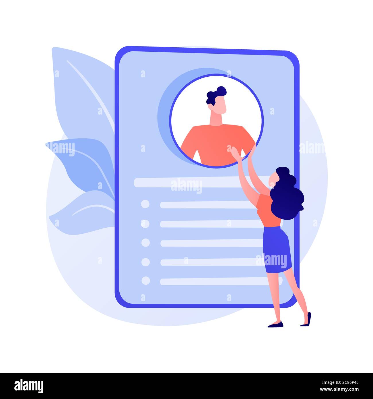 Hiring employee vector concept metaphor Stock Vector Image & Art - Alamy