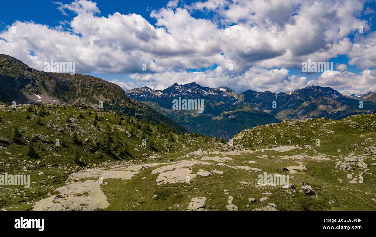 Angeloga - Valle Spluga Stock Photo - Alamy