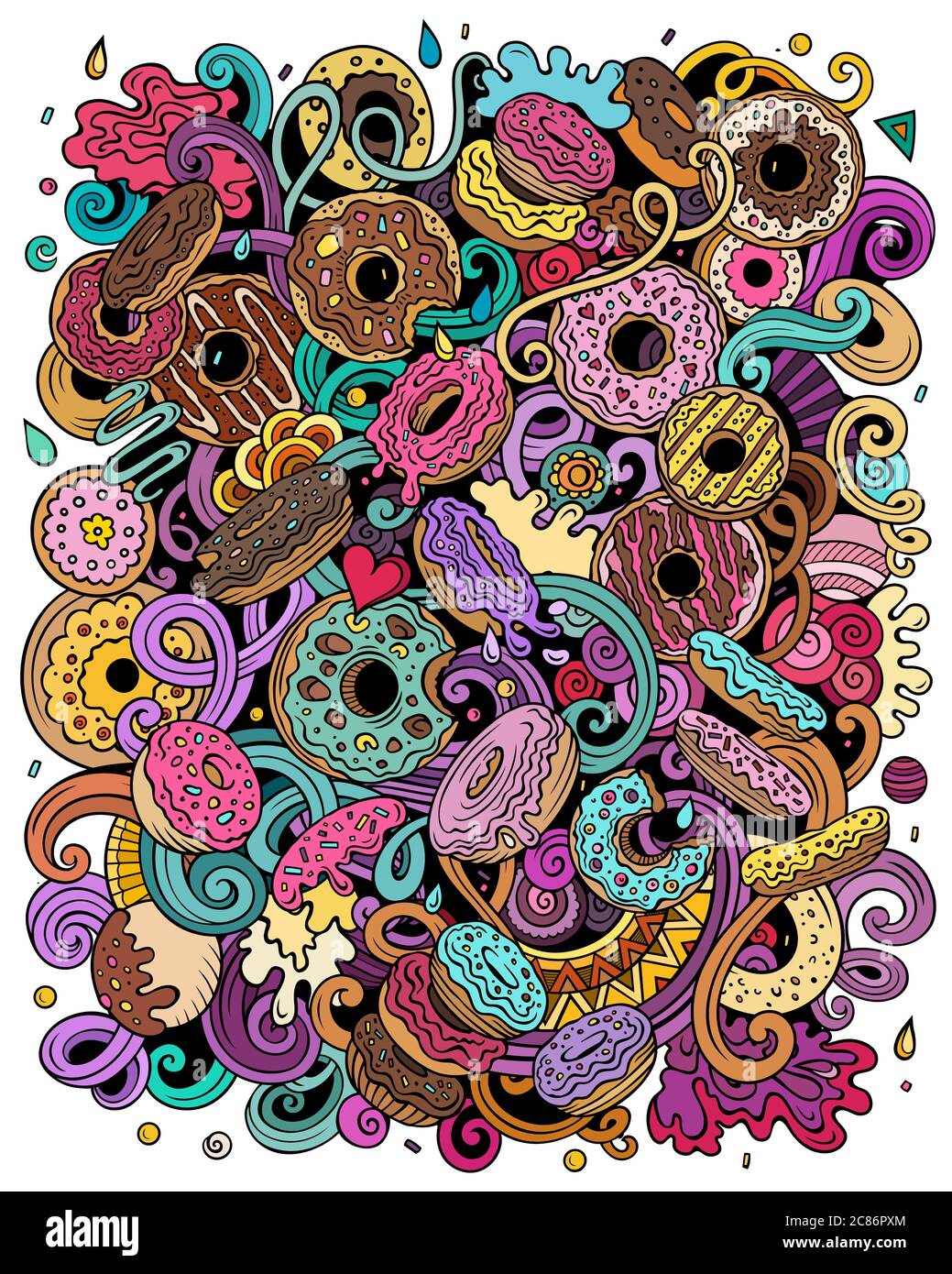 Sprinkles poster Cut Out Stock Images & Pictures - Alamy