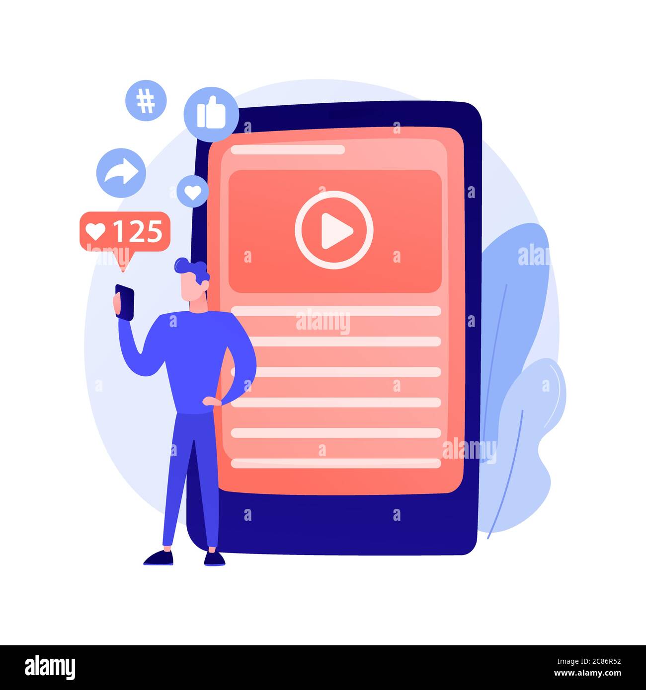 Successful internet marketing vector concept metaphor Stock Vector ...