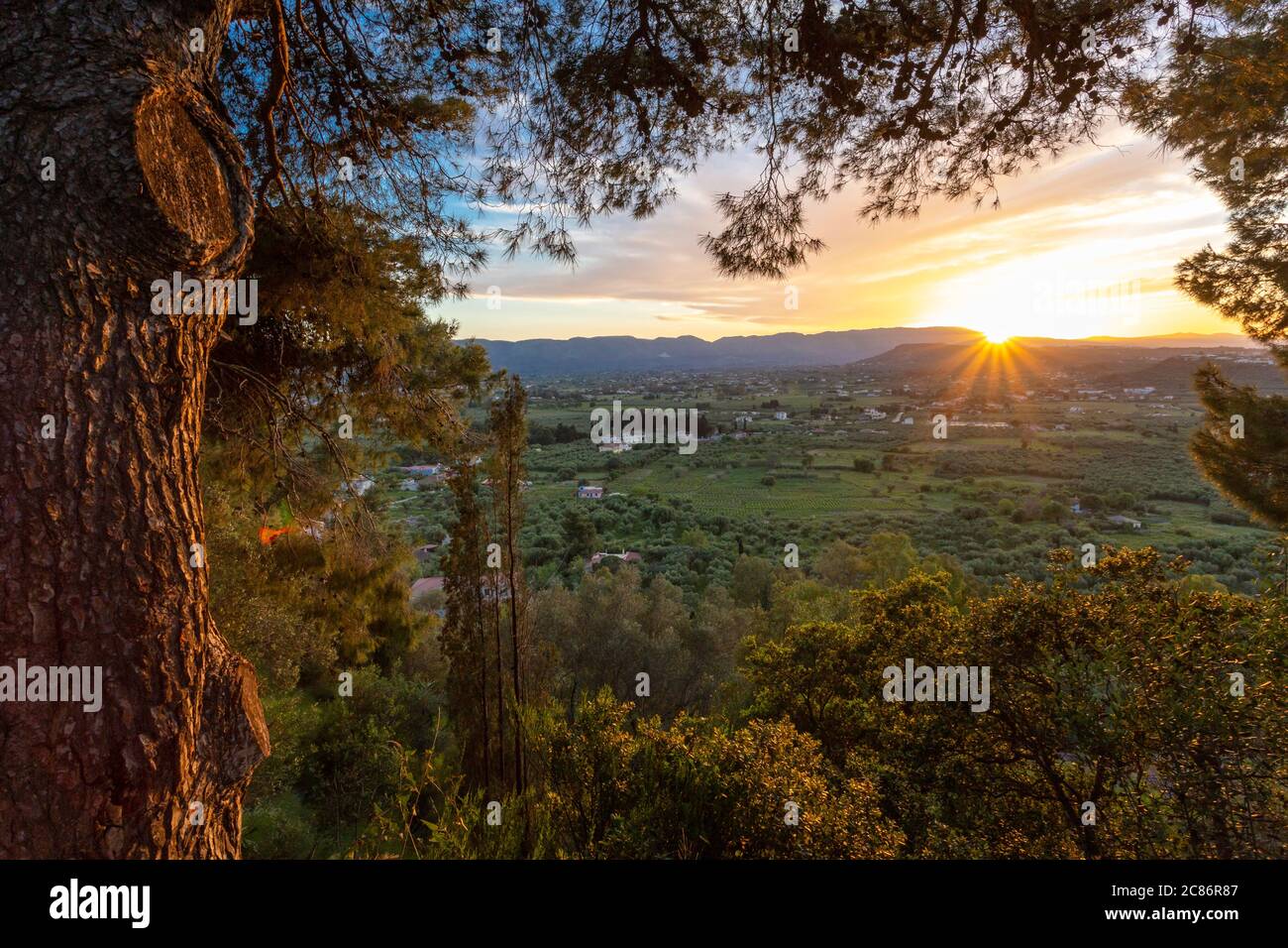 Beautiful greek countryside hi-res stock photography and images - Alamy