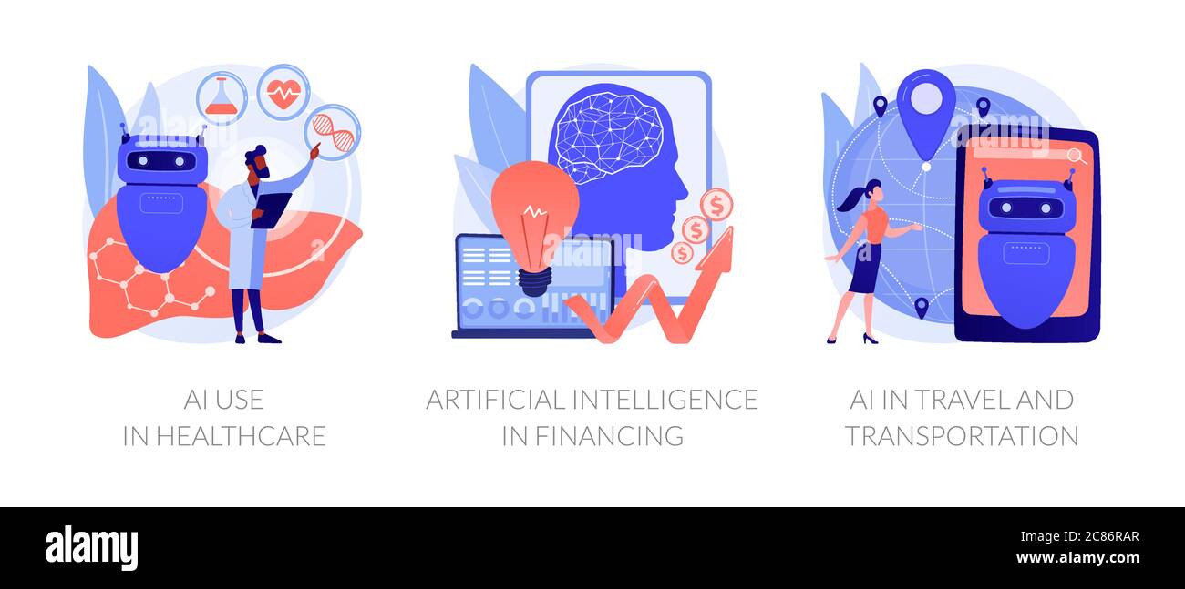 Artificial intelligence implementation vector concept metaphors Stock Vector Image & Art - Alamy