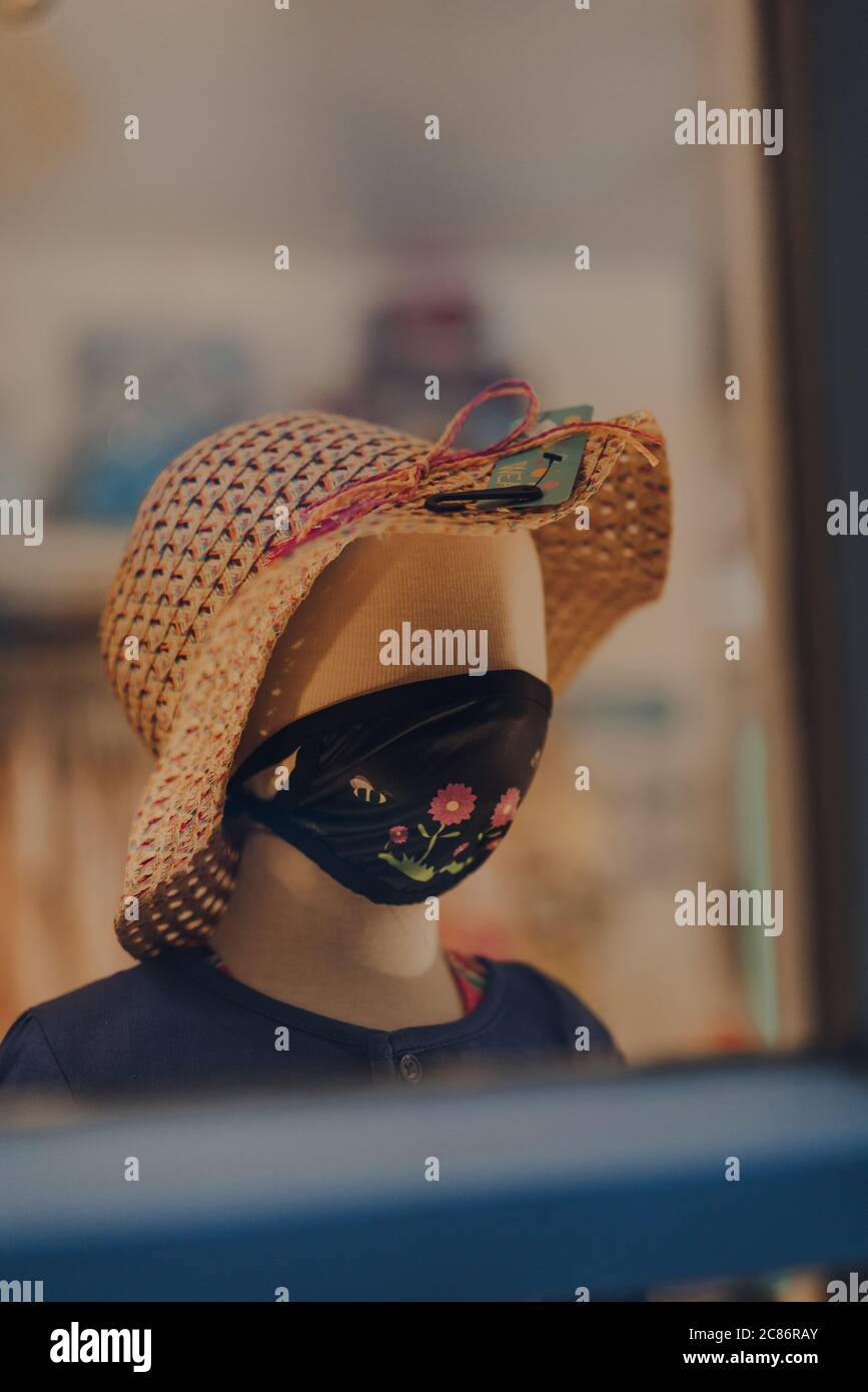 Mannequins in ppe with face masks hi-res stock photography and images ...