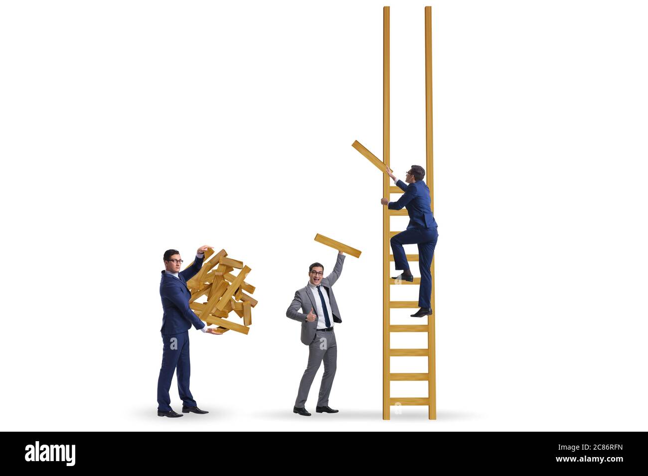 Coaching collaboration mentor business Cut Out Stock Images & Pictures ...